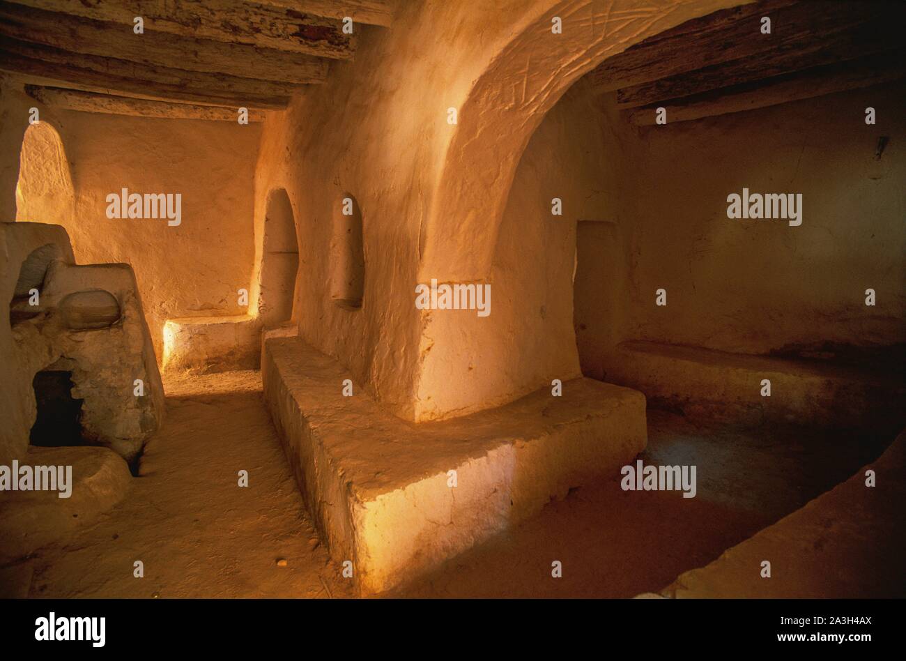 Libya, Sahara, Old Ghadames Oasis Stock Photo - Alamy