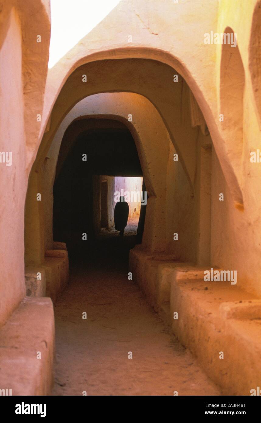 Libya, Sahara, Old Ghadames Oasis Stock Photo - Alamy