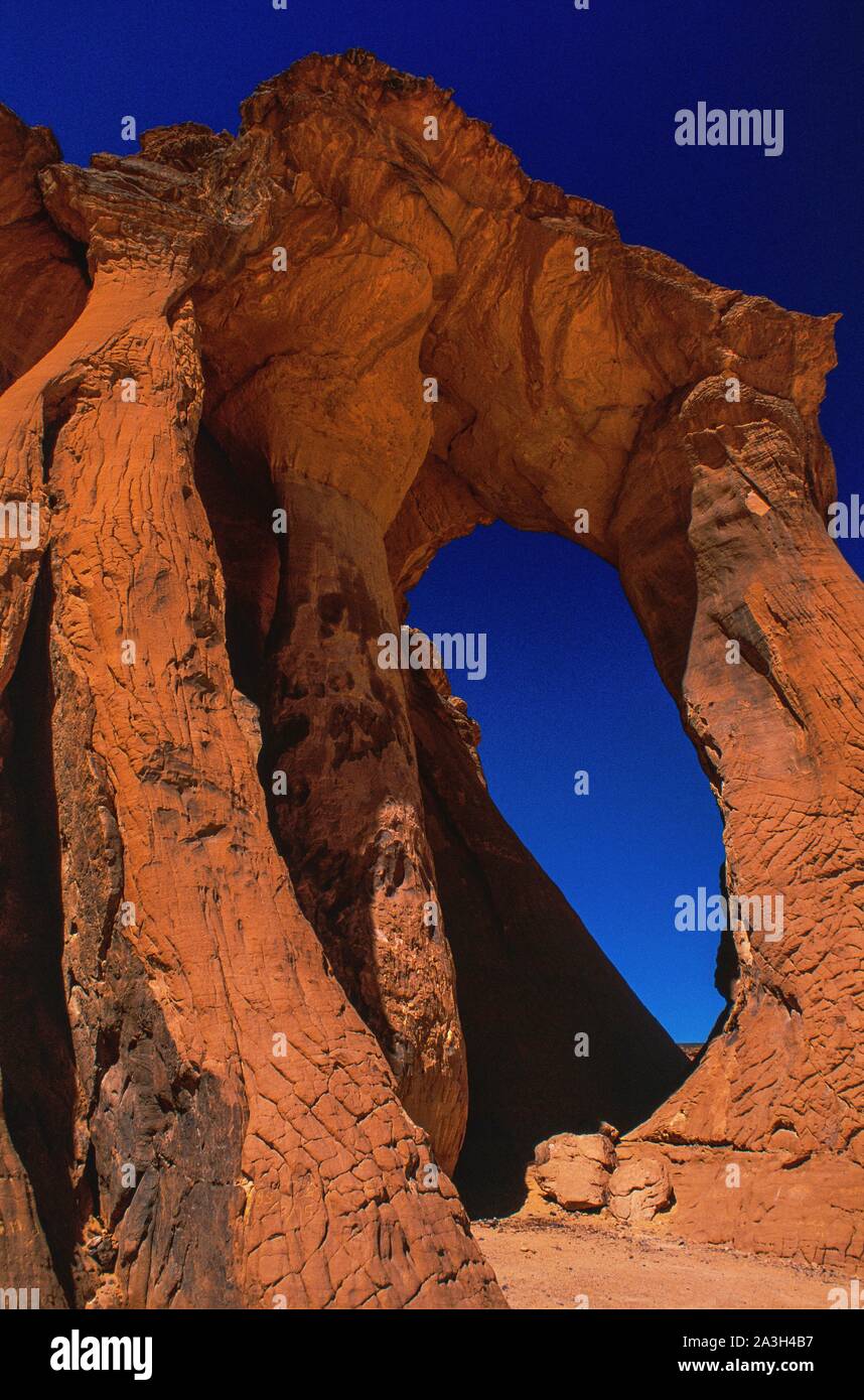 Libya, Sahara, Landscapes of the Akakus massif Stock Photo - Alamy