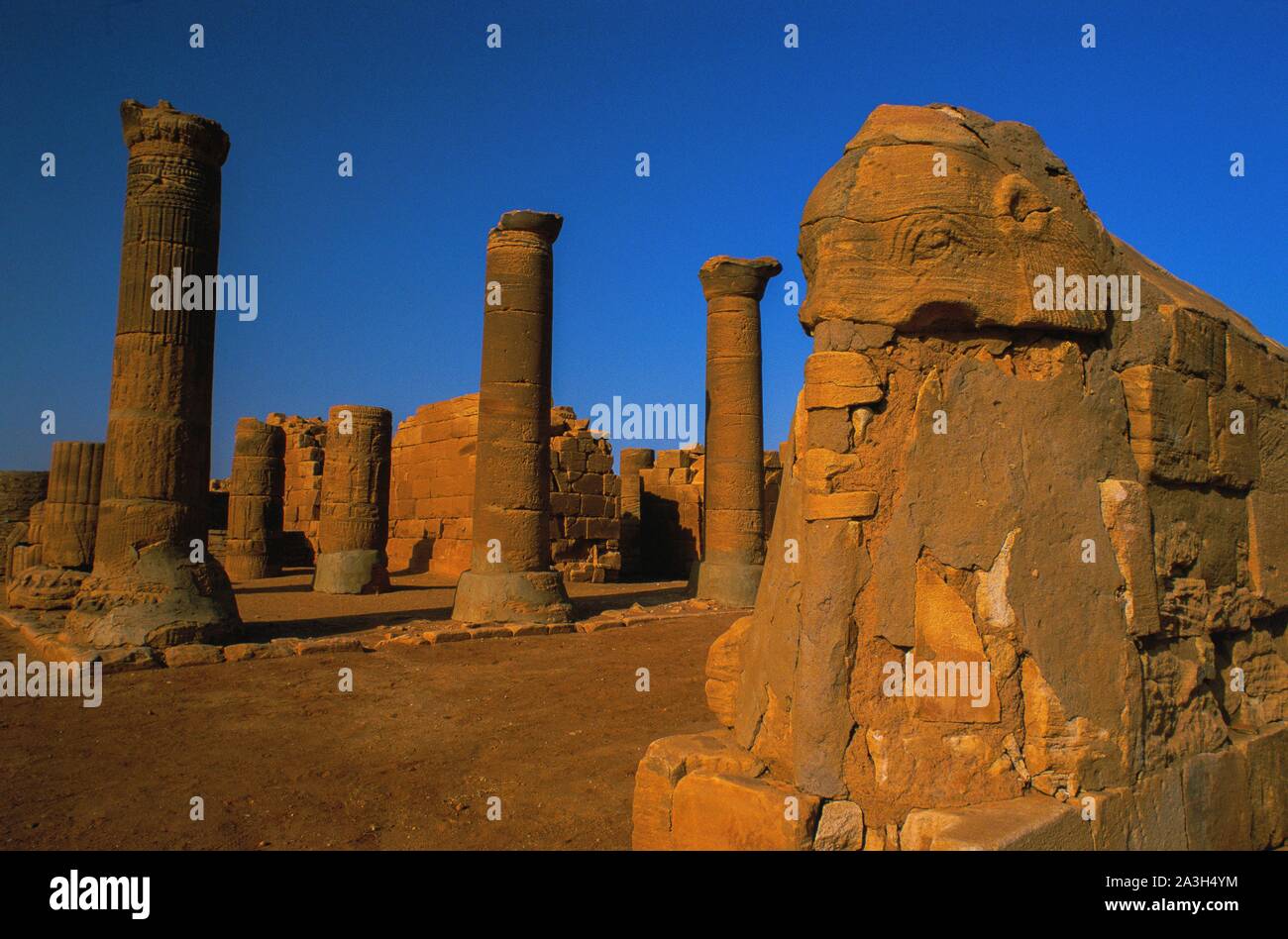 Egypt, Sahara, Ruins of Mursawat Stock Photo - Alamy
