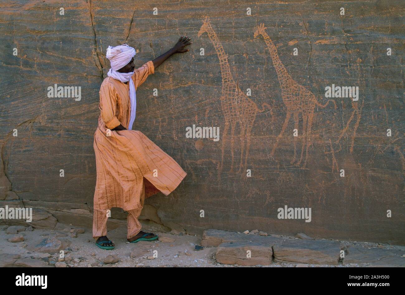 Chad, Ennedi, Sahara, Djado Massif Stock Photo - Alamy