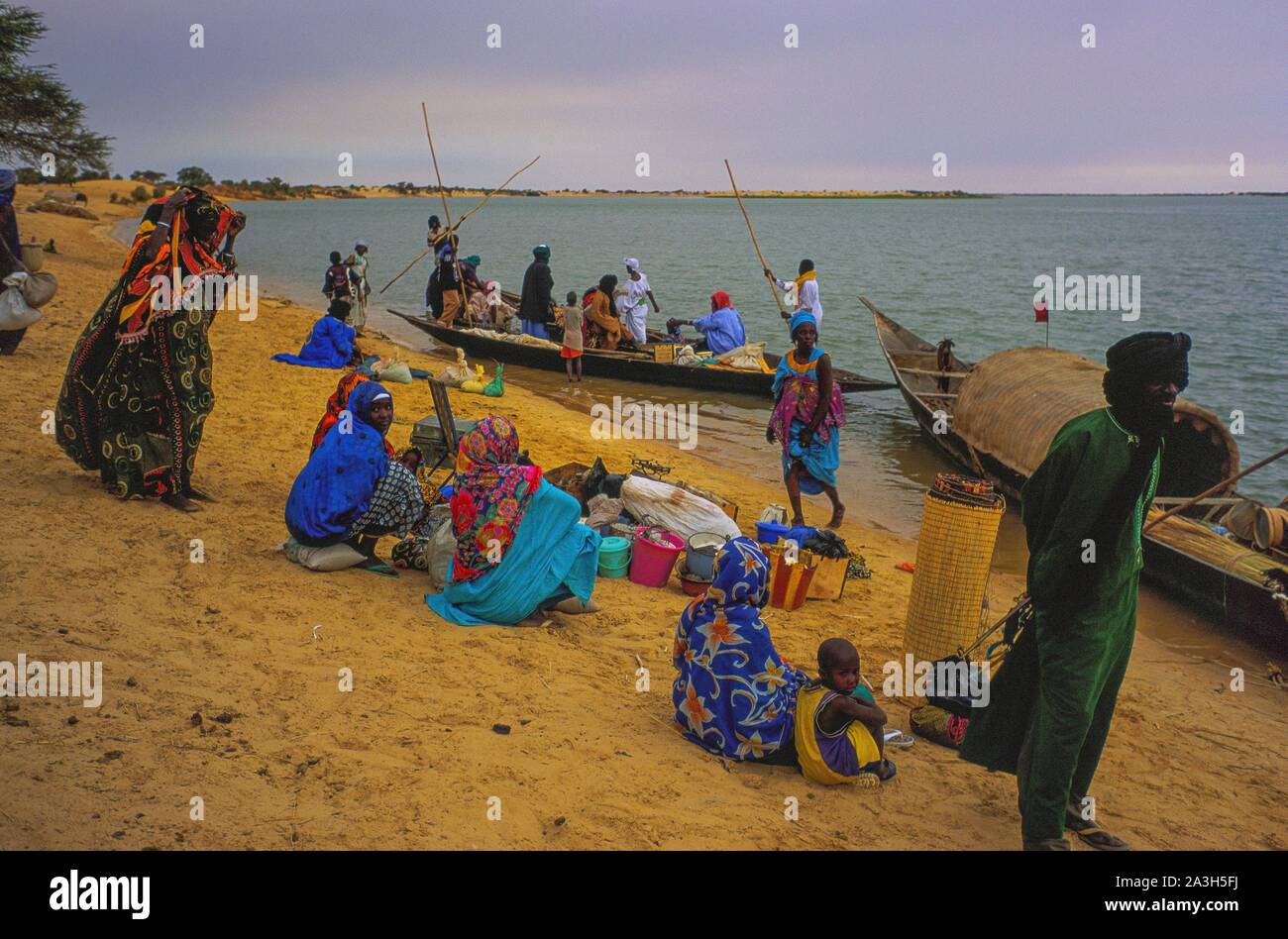 Mali, Niger River, Sahara Stock Photo - Alamy