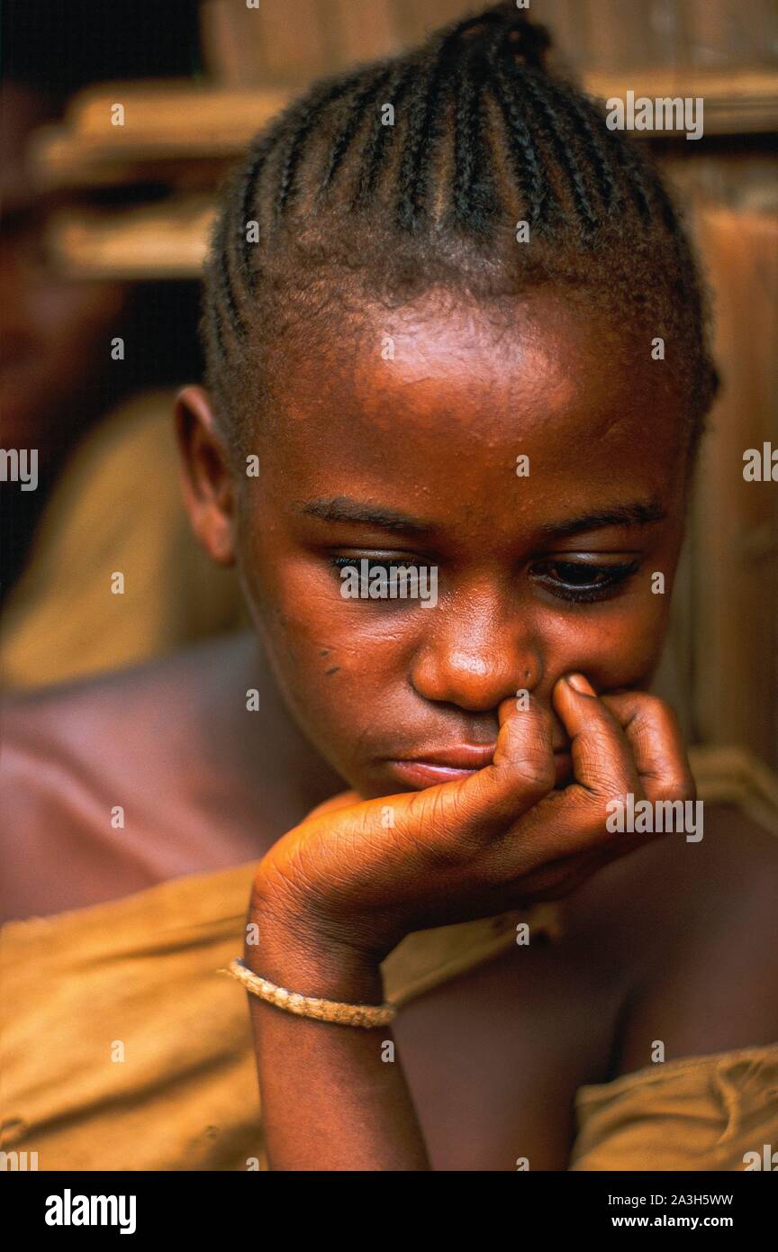 Congo, East, Lobeke, the Baka are a group of nomadic hunter-gatherers ...