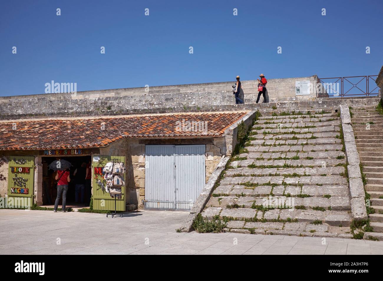 France, Charente Maritime, Saintonge, Hiers Brouage, Brouage citadel ...