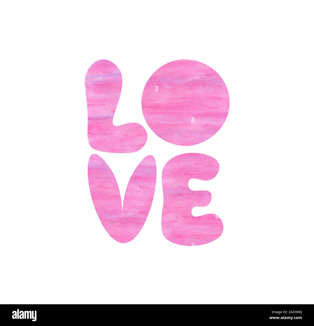 Love composition letters Cut Out Stock Images & Pictures - Alamy