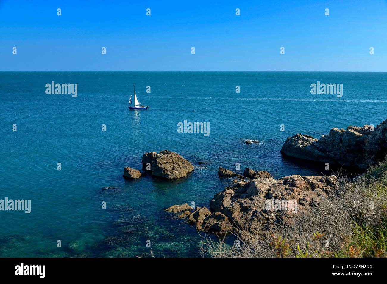 Sete corniche south france hi-res stock photography and images - Alamy