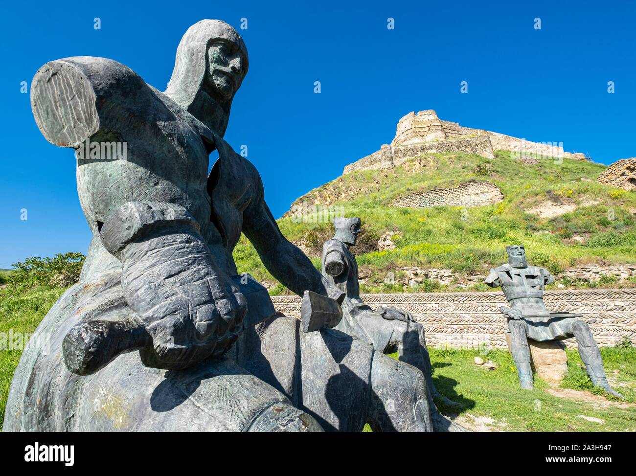 Memorial of georgian warrior heroes hi-res stock photography and images ...