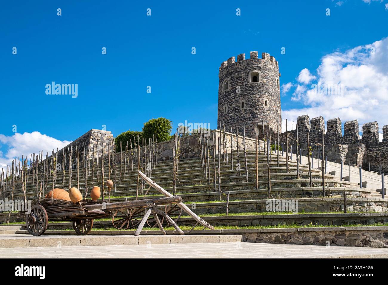 Georgia, Samtskhe-Javakheti region, Akhaltsikhe, Rabati castle of the ...