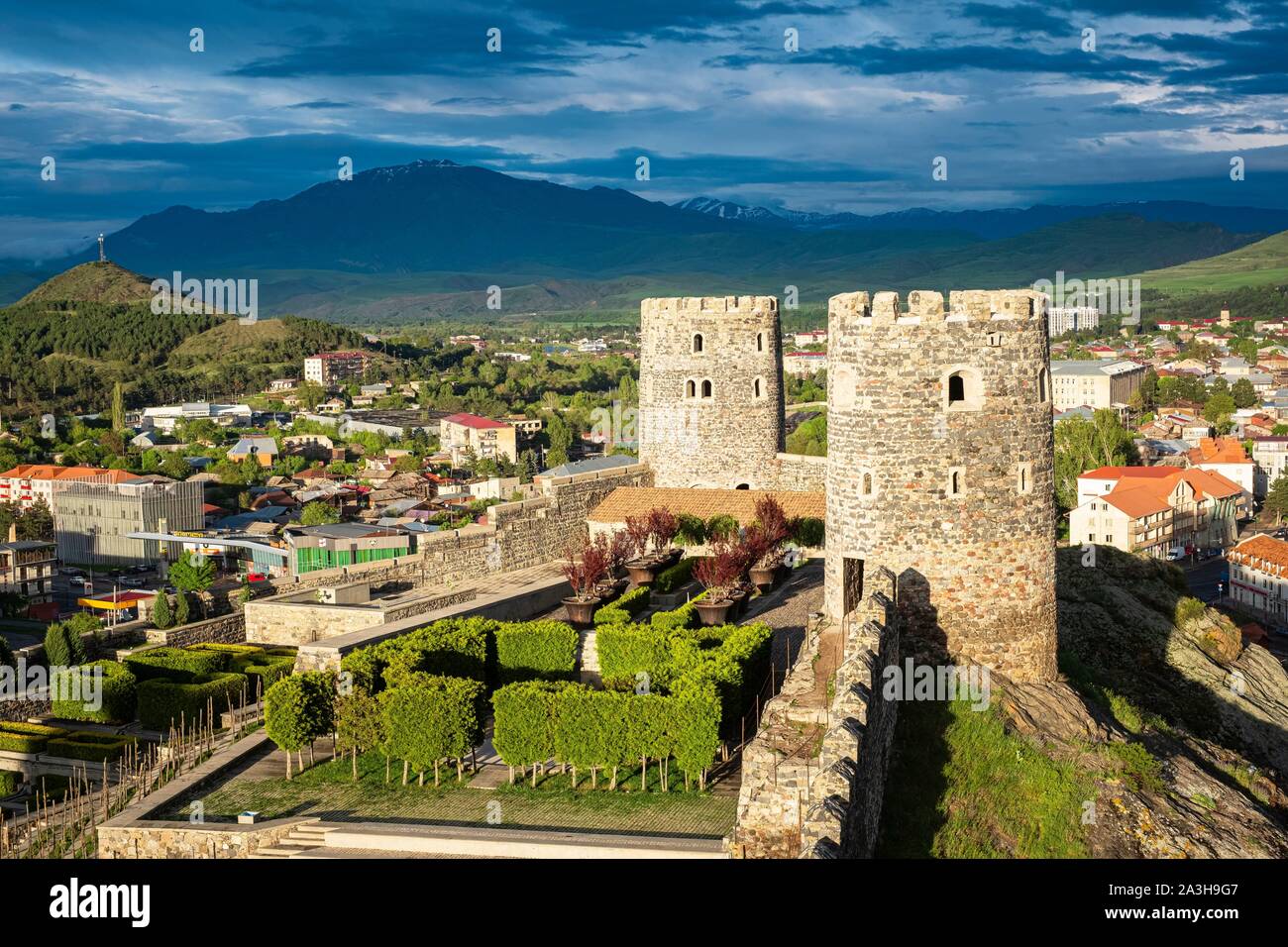 Georgia, Samtskhe-Javakheti region, Akhaltsikhe, Rabati castle of the ...