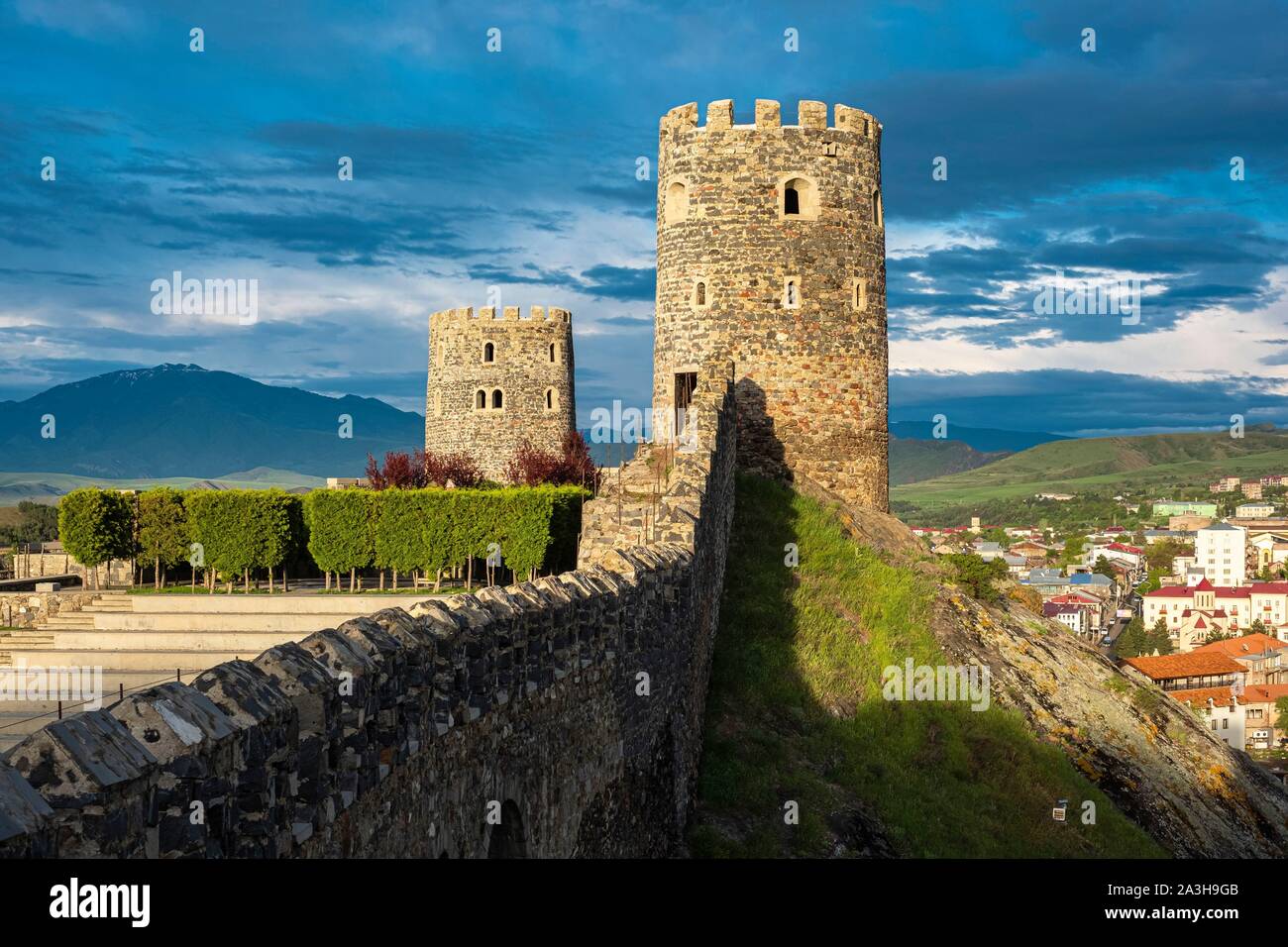 Georgia, Samtskhe-Javakheti region, Akhaltsikhe, Rabati castle of the ...