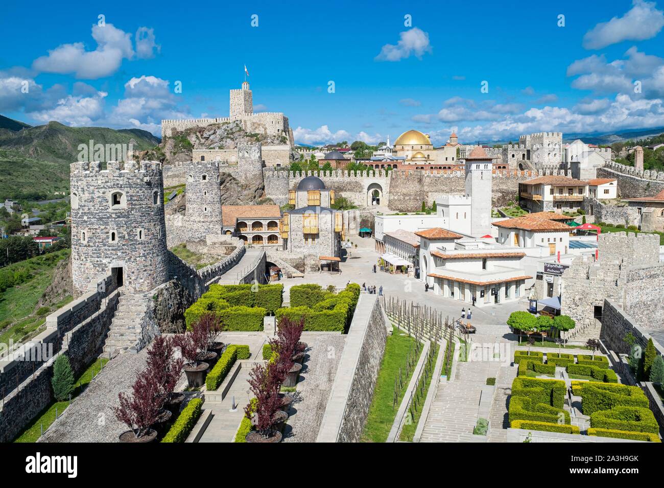 Georgia, Samtskhe-Javakheti region, Akhaltsikhe, Rabati castle of the ...