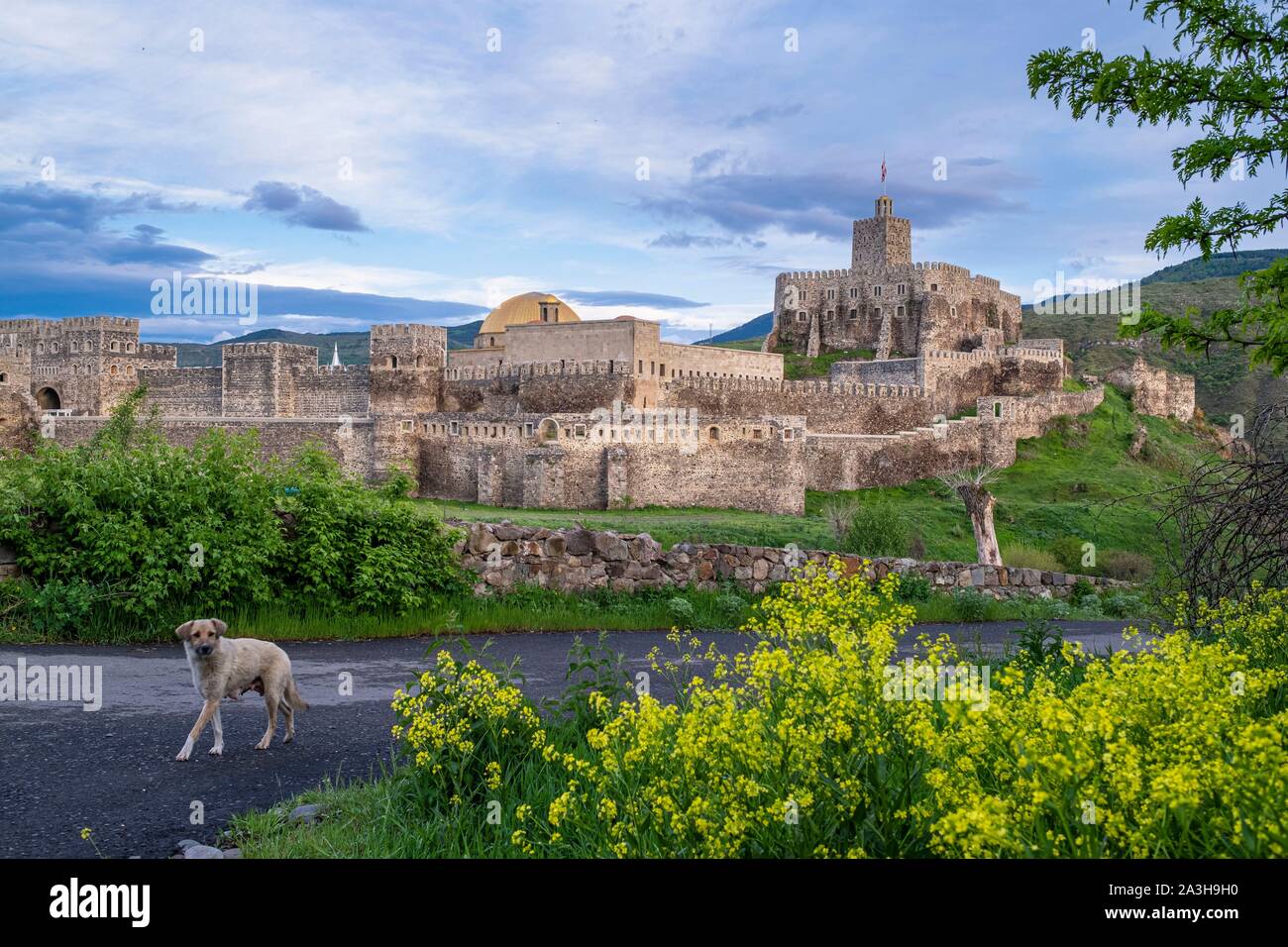 Georgia, Samtskhe-Javakheti region, Akhaltsikhe, Rabati castle of the ...