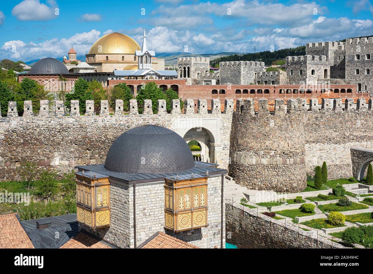 Georgia, Samtskhe-Javakheti region, Akhaltsikhe, Rabati castle of the ...