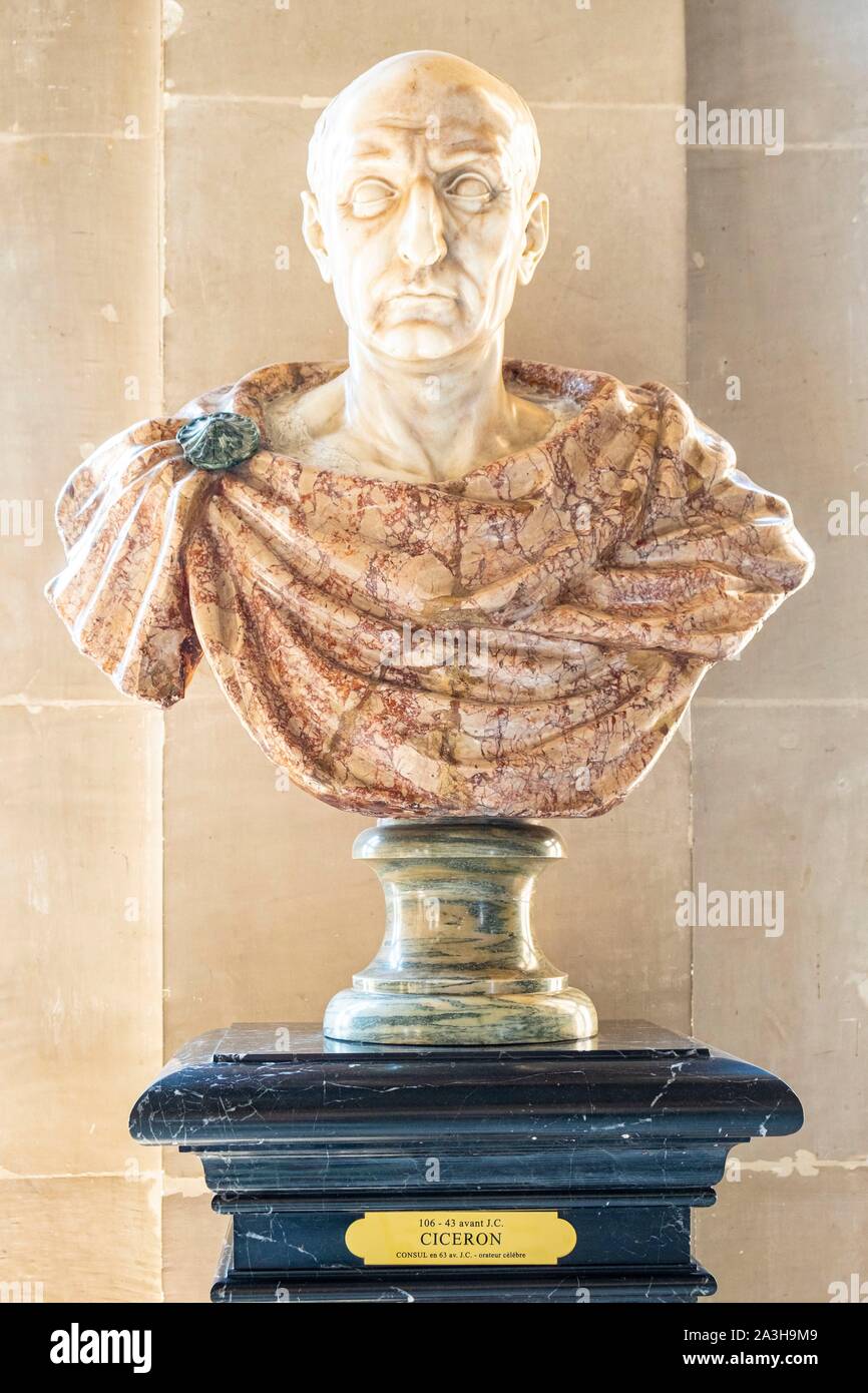 France, Seine et Marne, Maincy, the castle of Vaux le Vicomte, the room ...