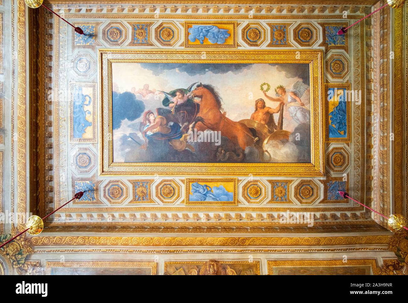 France, Seine et Marne, Maincy, the castle of Vaux le Vicomte ...