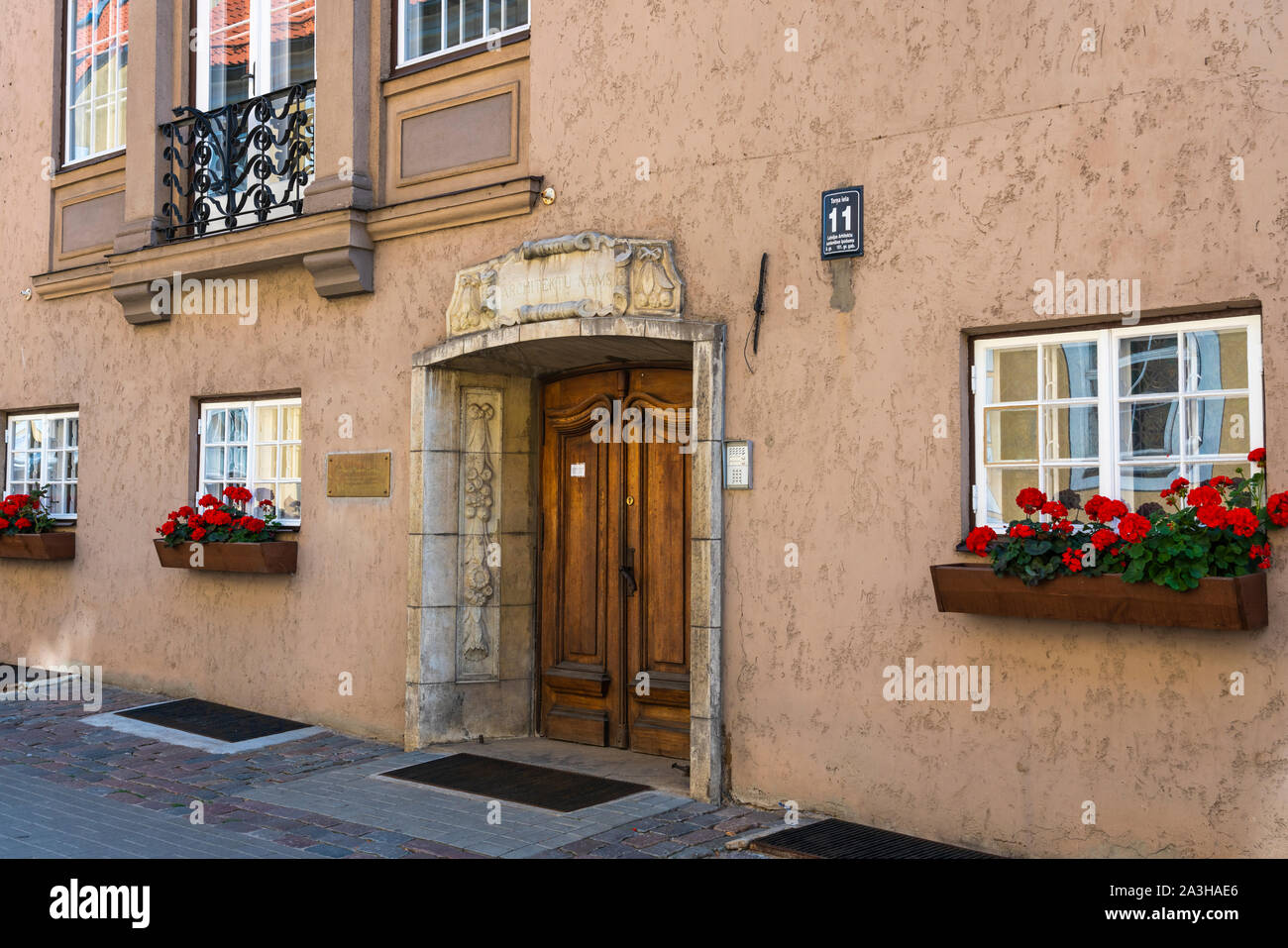 Architecture in Riga, Latvia, Europe Stock Photo - Alamy