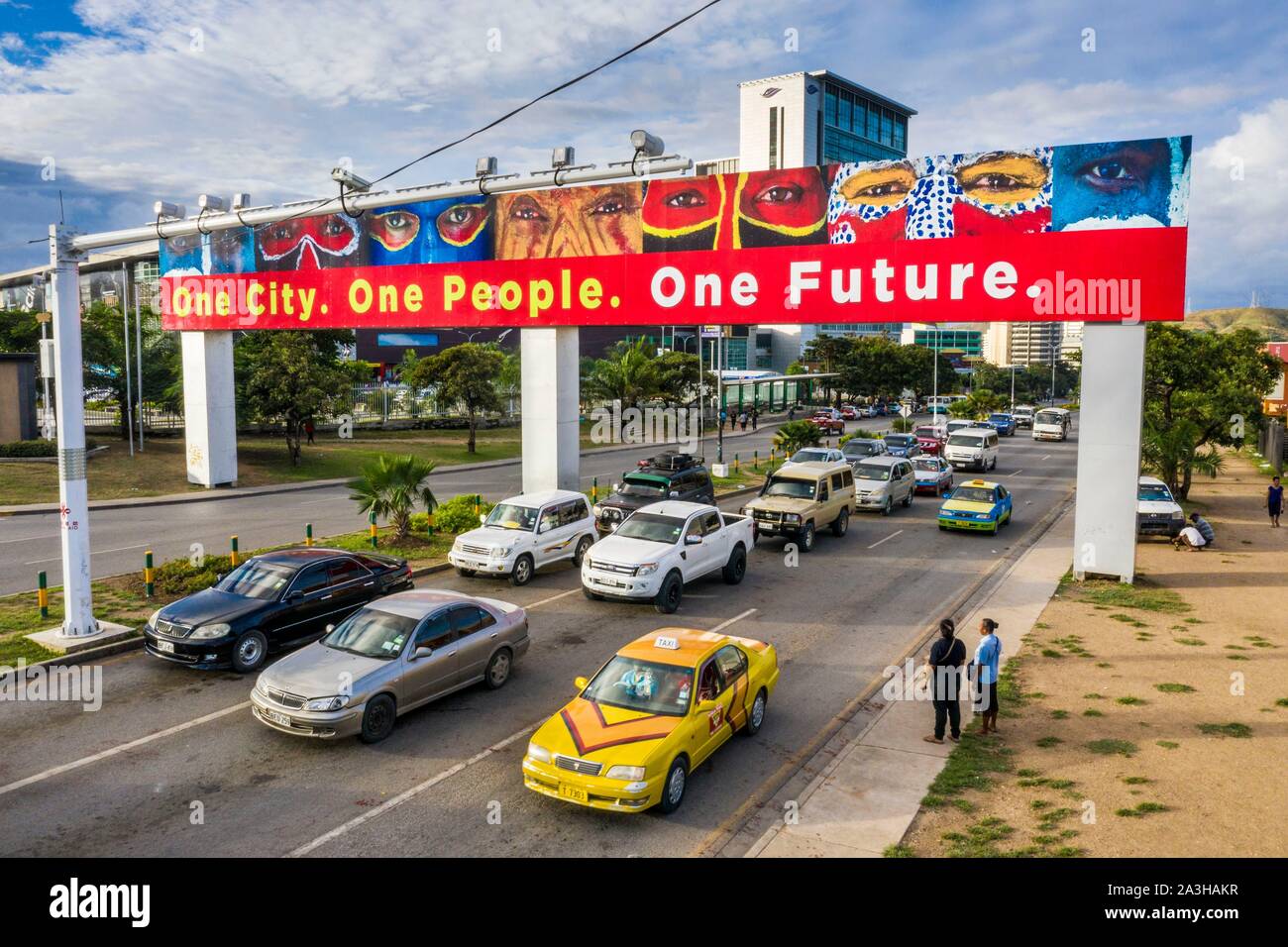 Port moresby aerial hi-res stock photography and images - Alamy