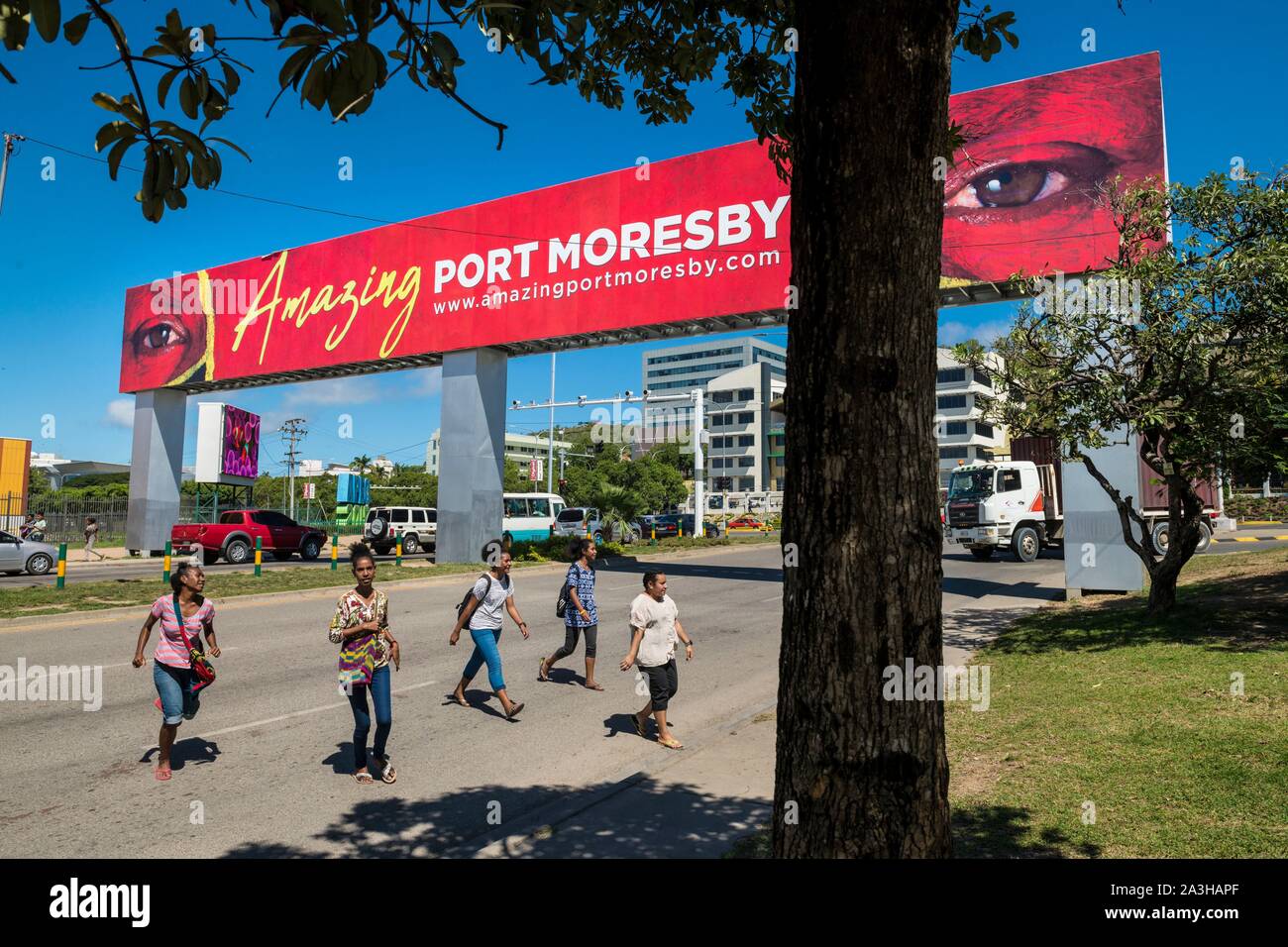 Papua-New-Guinea, Papua bay, National Capital District, Port Moresby ...