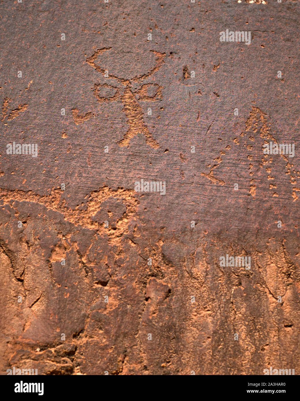Native American Rock Art in Nine-mile Canyon, Utah, USA Stock Photo - Alamy