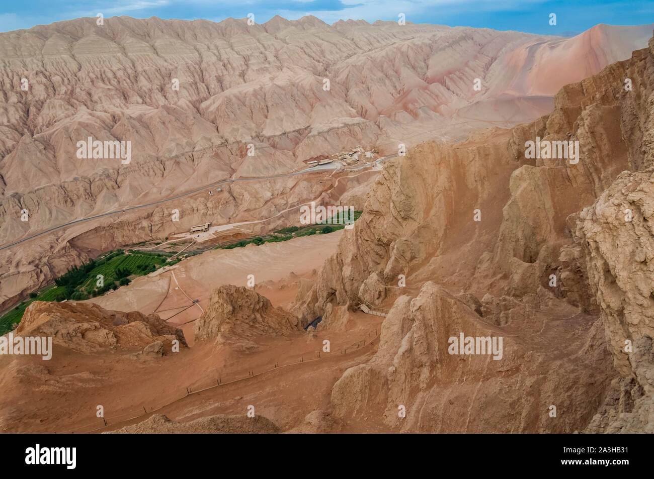 Turfan oasis hi-res stock photography and images - Alamy