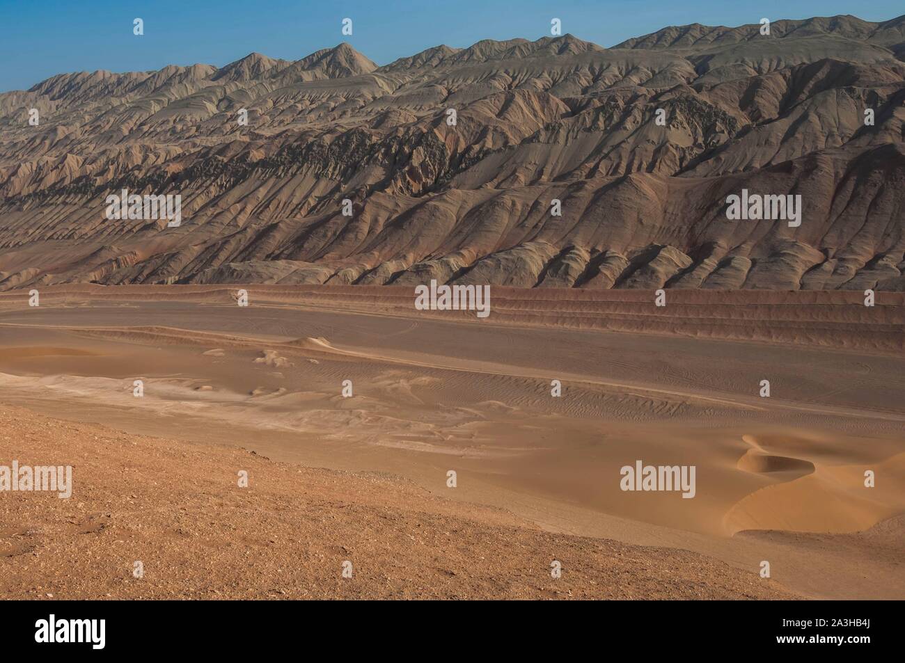 Turpan Depression Map