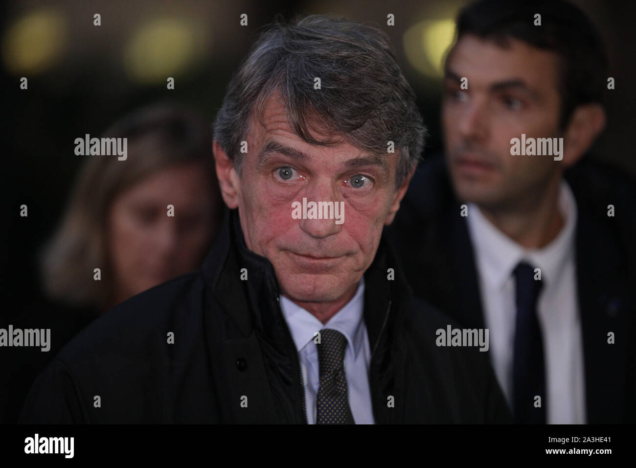 Interview by italian media hi-res stock photography and images - Alamy