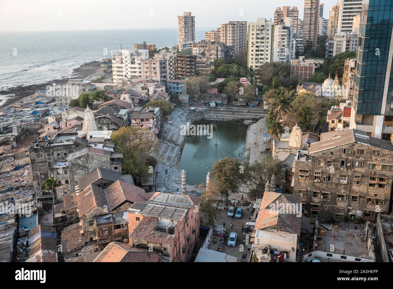 The Banganga tank is an ancient water tank that forms part of the ...