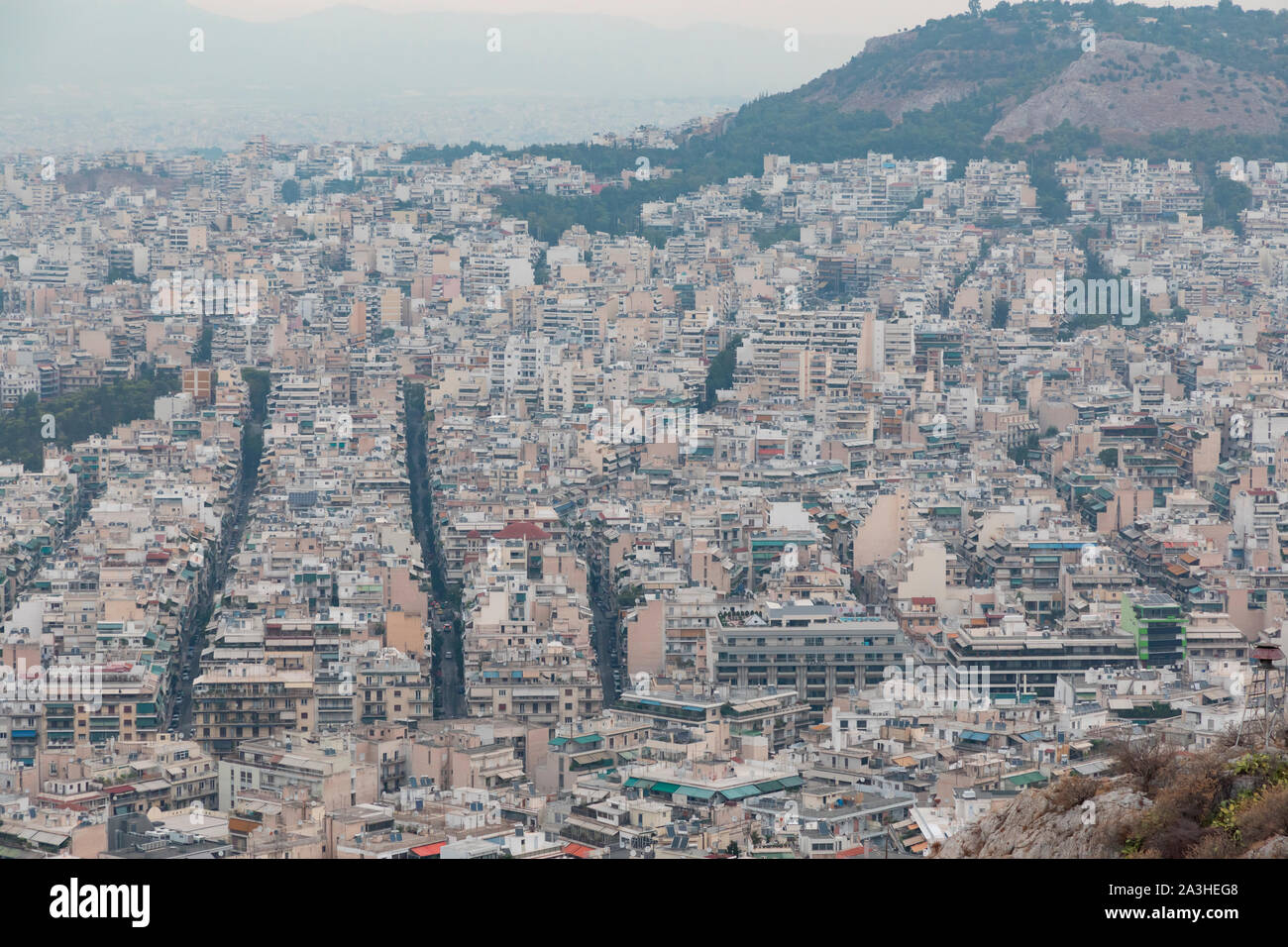 Buildings in the city of Athens in Greece in Europe Stock Photo - Alamy
