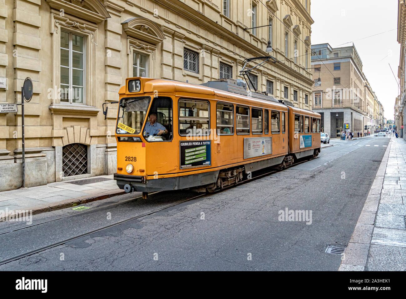 Turin tram stock hi-res stock photography and images - Alamy
