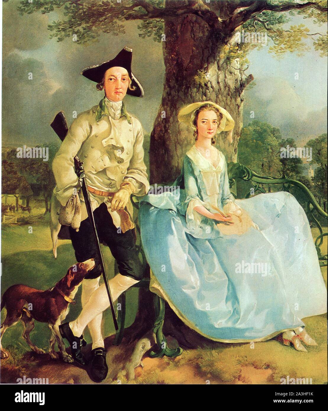 Mr and mrs andrews by gainsborough hi-res stock photography and images ...