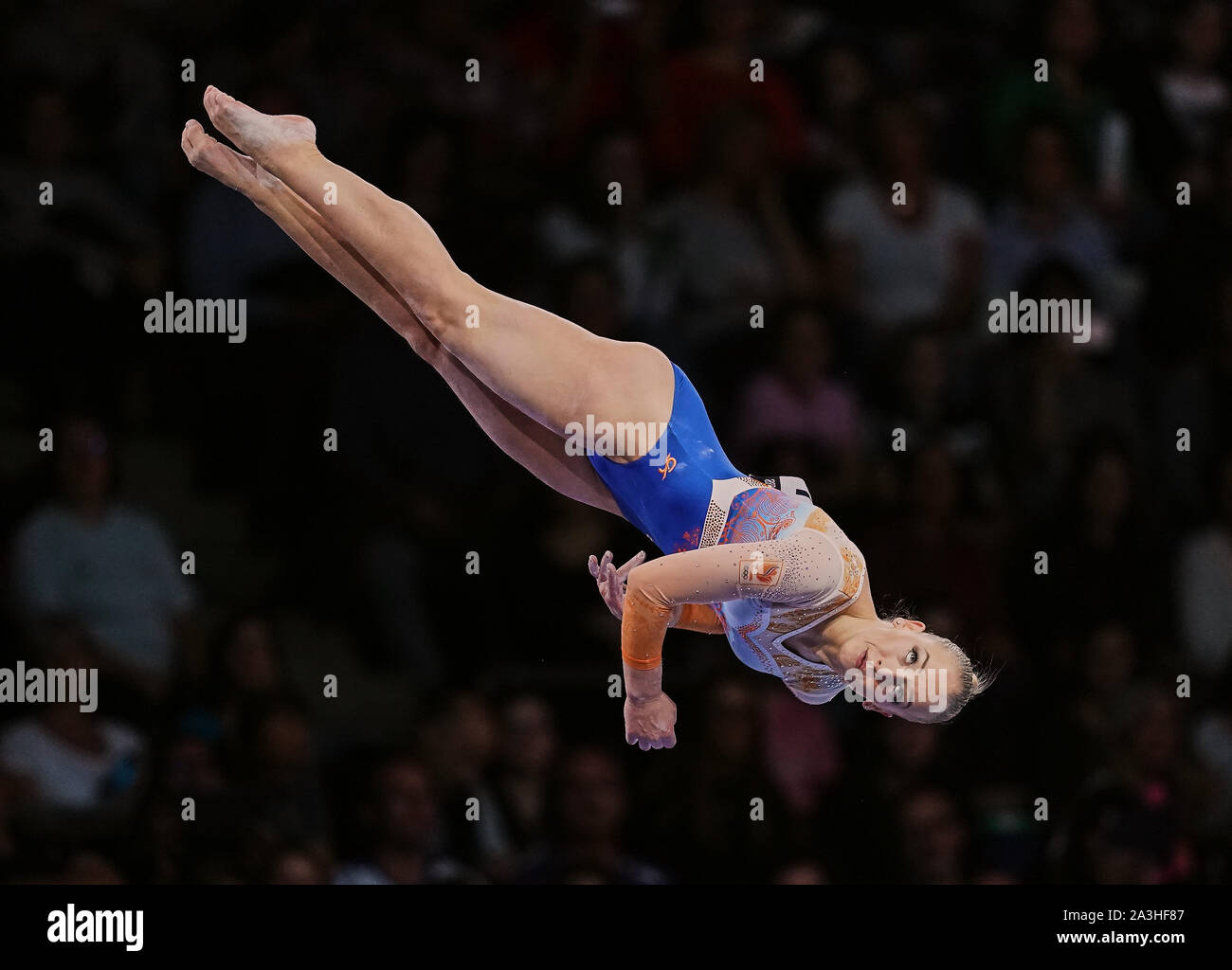 Stuttgart, Germany. 8th Oct, 2019. Sanne Wevers of Netherlands ...