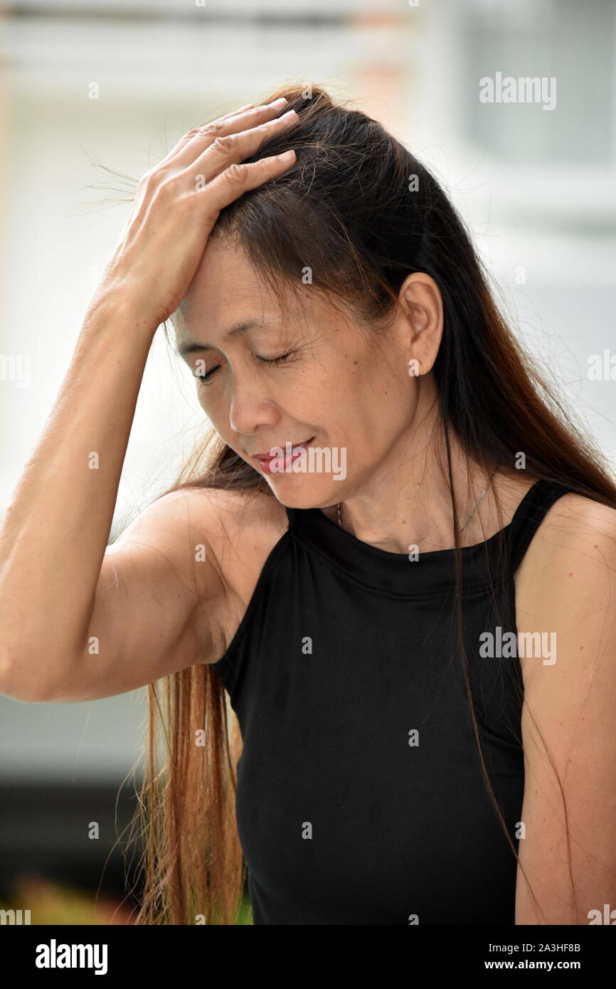 Old depressed woman elderly hi-res stock photography and images - Alamy