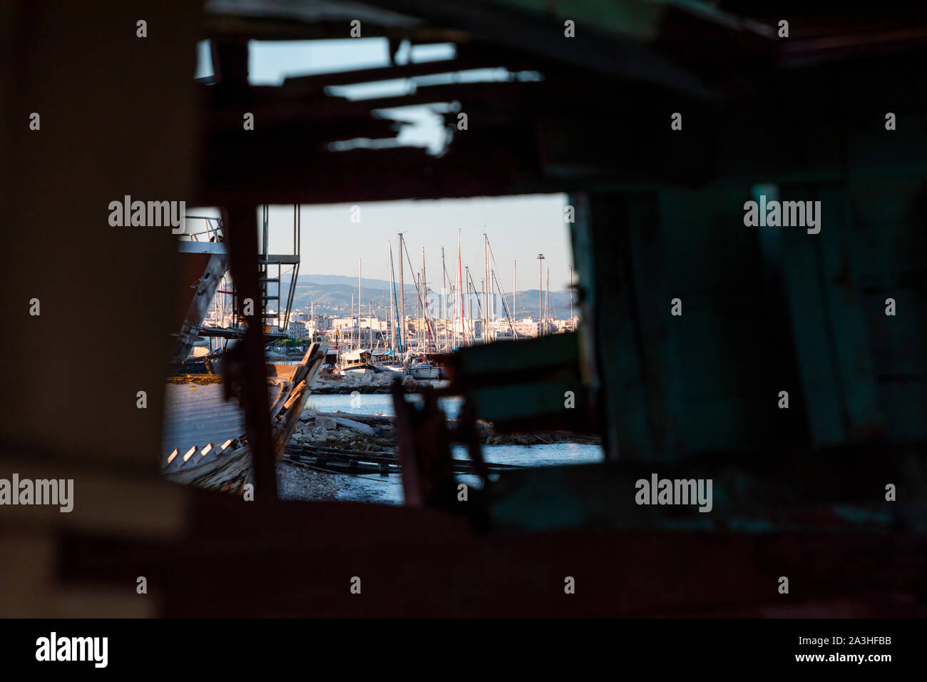 View through the ships window hi-res stock photography and images - Alamy