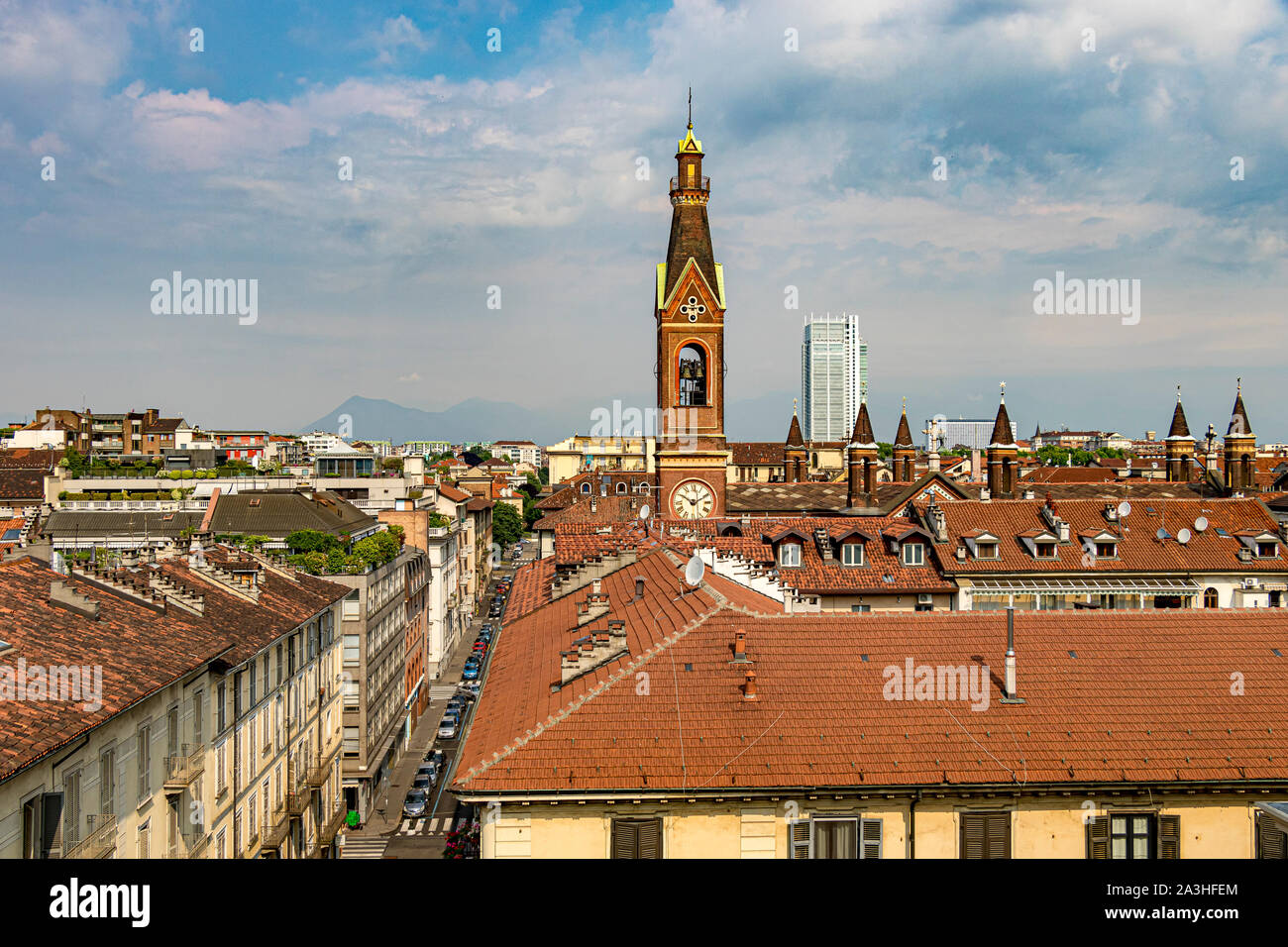 Bell tower red roof tiles hi-res stock photography and images - Alamy