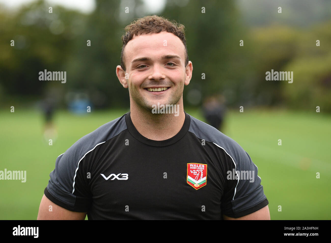 29th September 2019, Wales Men’s Rugby League 9’s World Cup Training ...