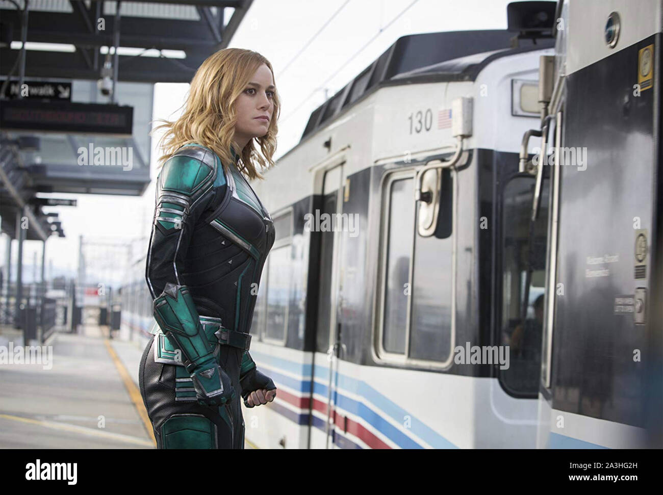 Captain marvel brie larson hi-res stock photography and images - Alamy