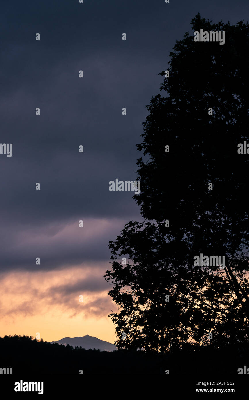 Sunset sunrise collage dusk nature hi-res stock photography and images ...