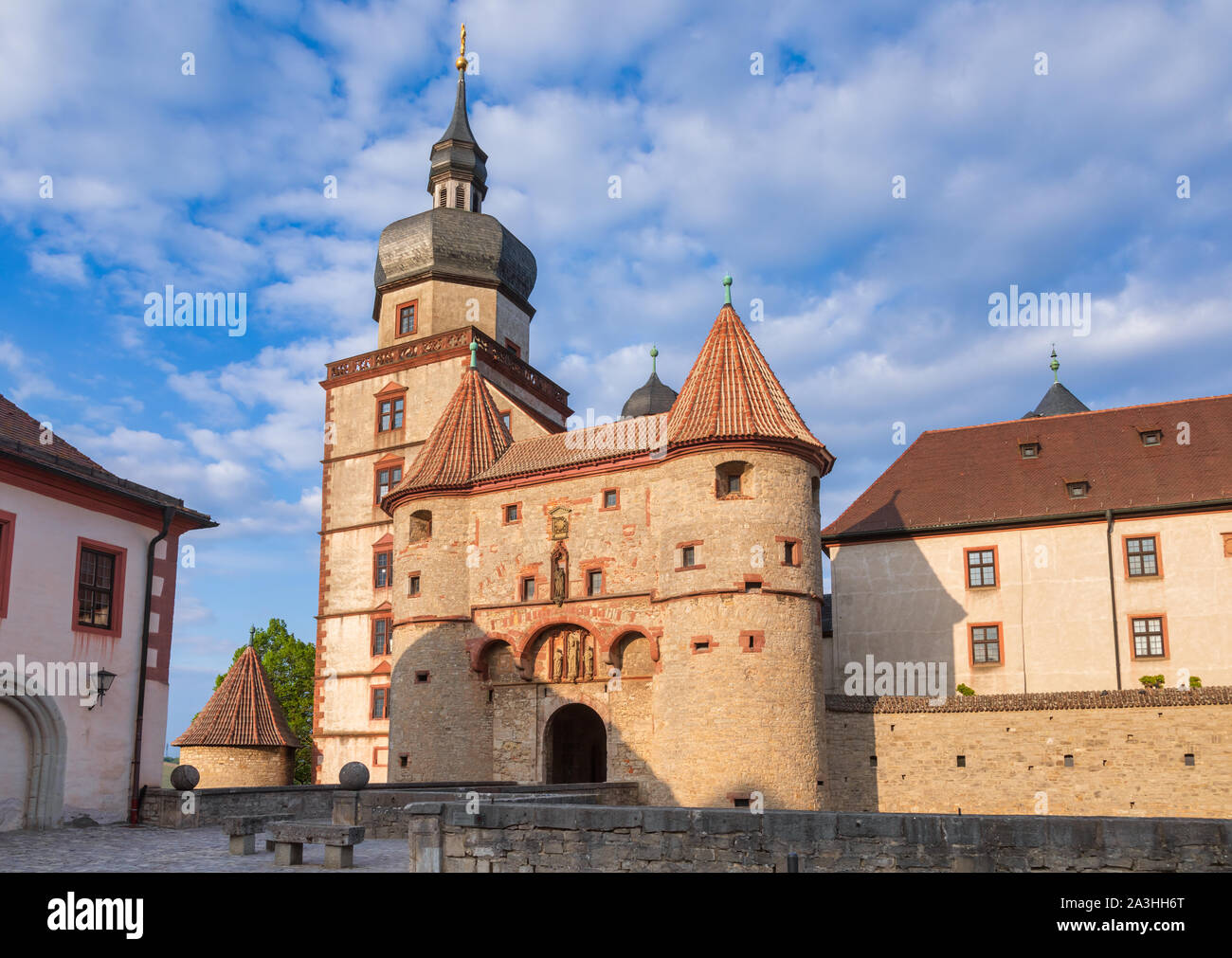 Marienberg Fortress (Festung Marienberg), a symbol of the city and ...