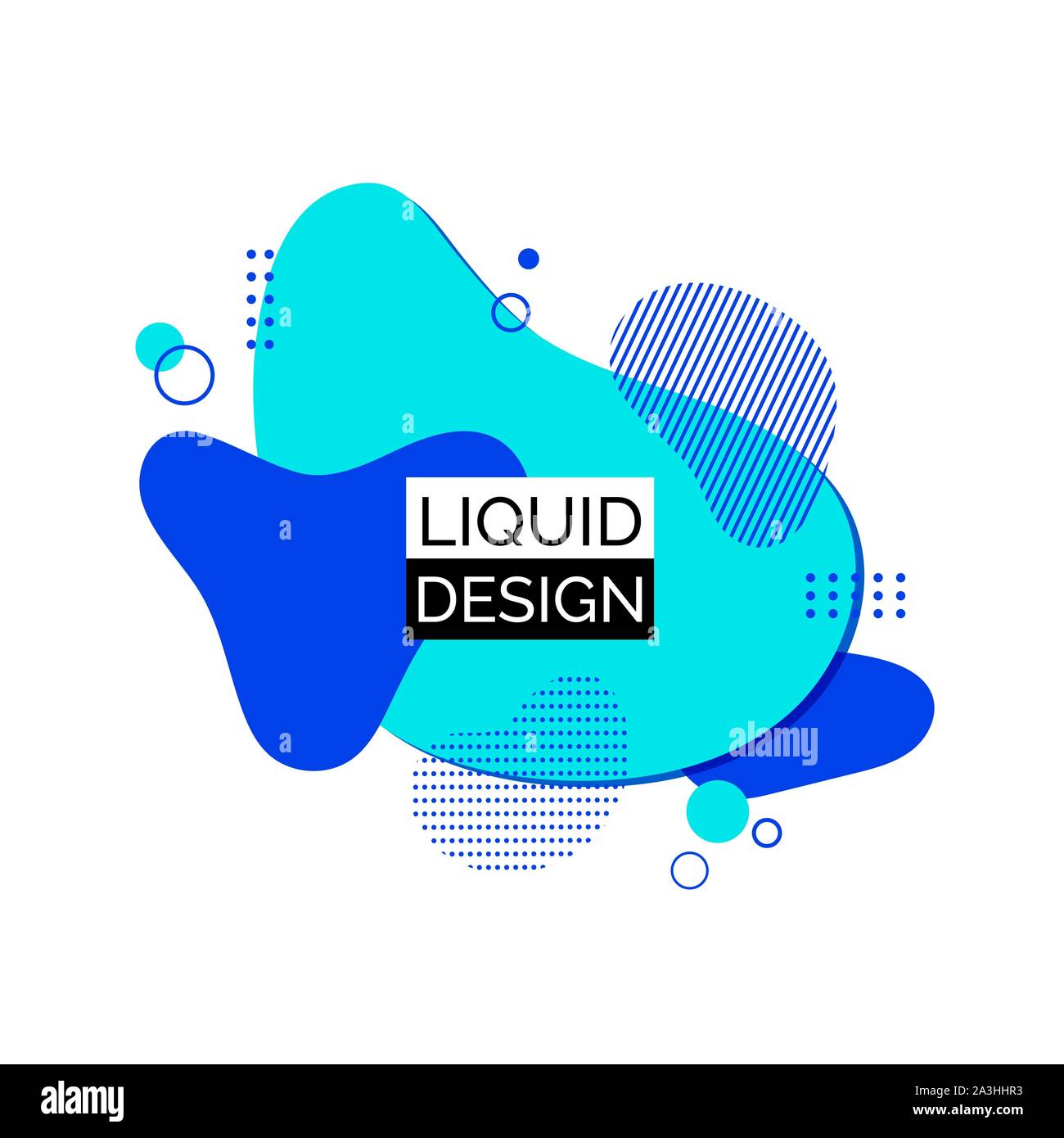 Trendy social media composition Stock Vector Images - Alamy