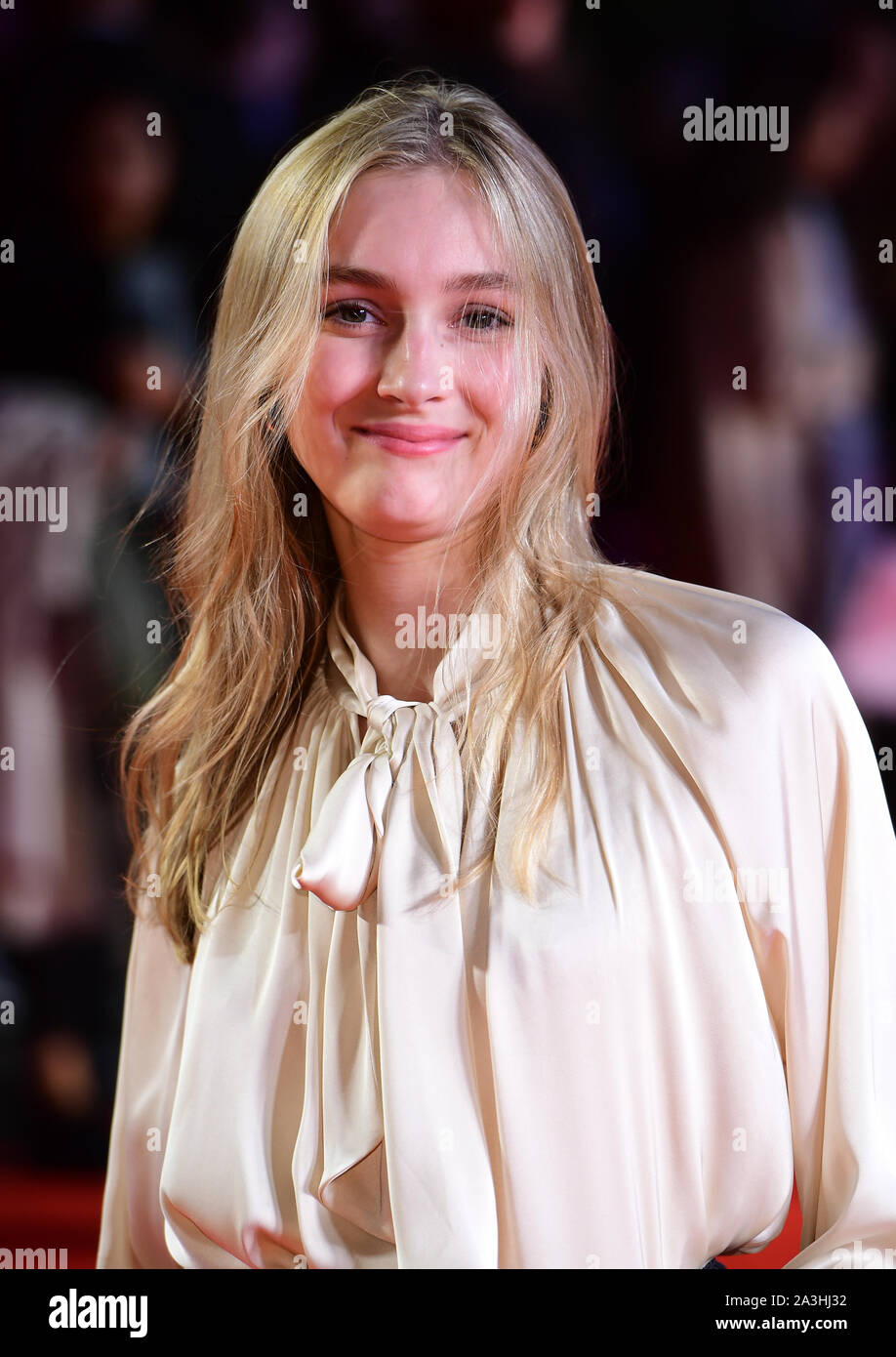 Claude Scott-Mitchell attending the European premiere of Knives Out, held as part of the BFI ...