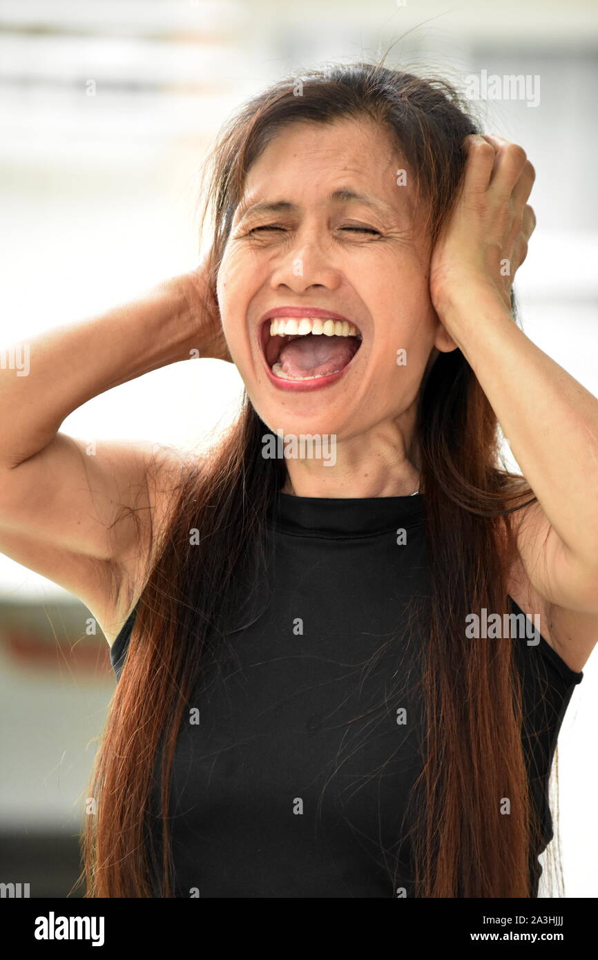 Anxious elderly hi-res stock photography and images - Alamy