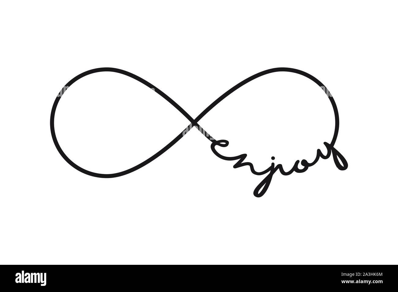 Enjoy word Stock Vector Images - Alamy