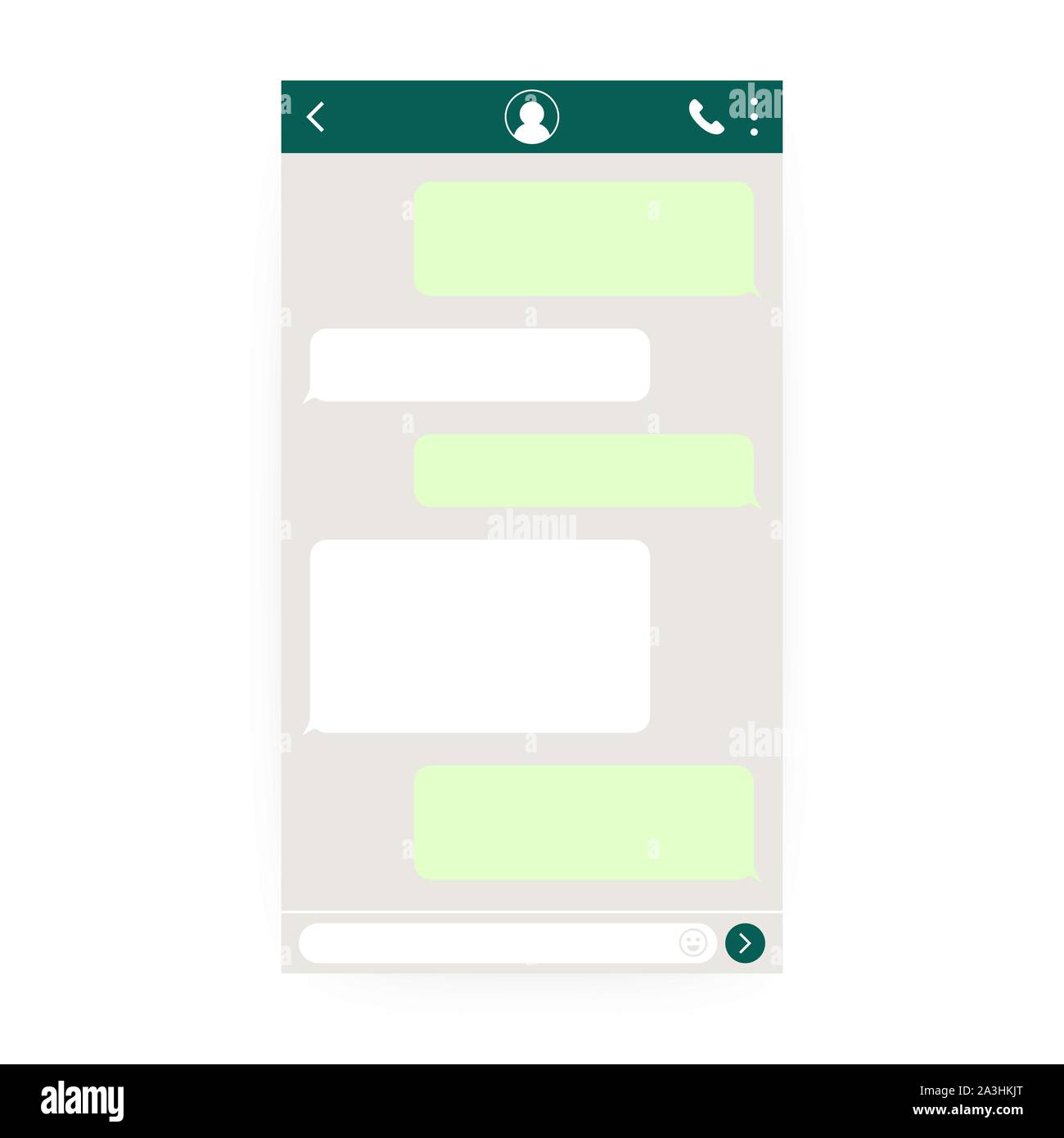 Mockup of mobile messenger. Chat app template. Social network concept ... Mockup of mobile messenger. Chat app template. Social network concept ...
