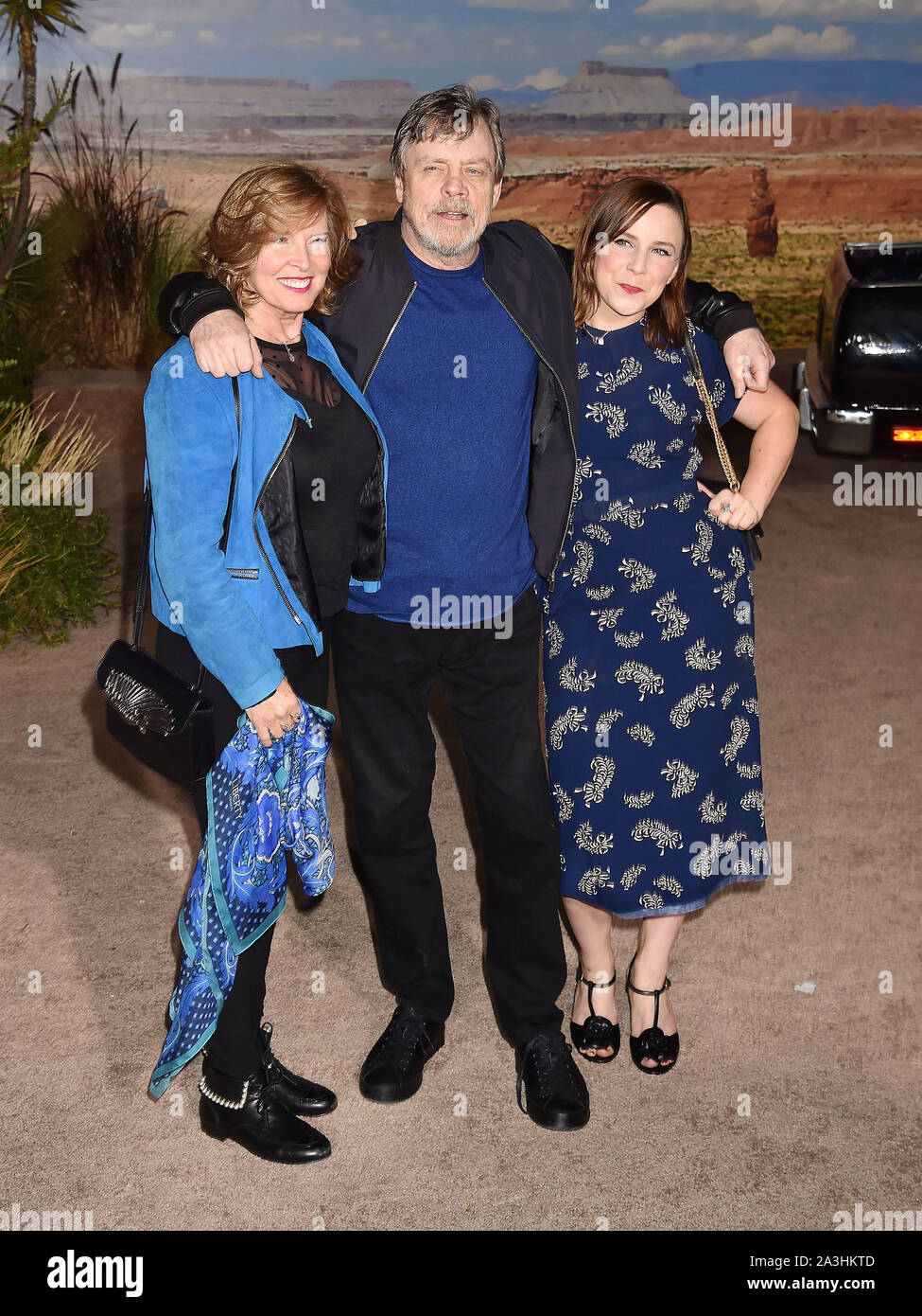 WESTWOOD, CA - OCTOBER 07: (L-R) Marilou York, Mark Hamill and Chelsea ...