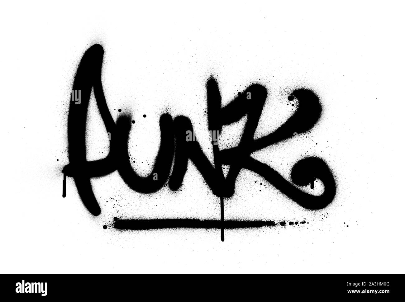 Punk style black white Stock Vector Images - Alamy