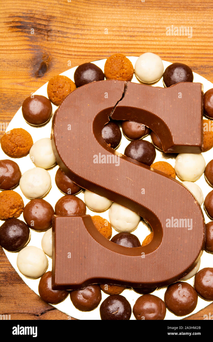 Celebration of Saint Nicholas, patron saint of children in Netherlands ...