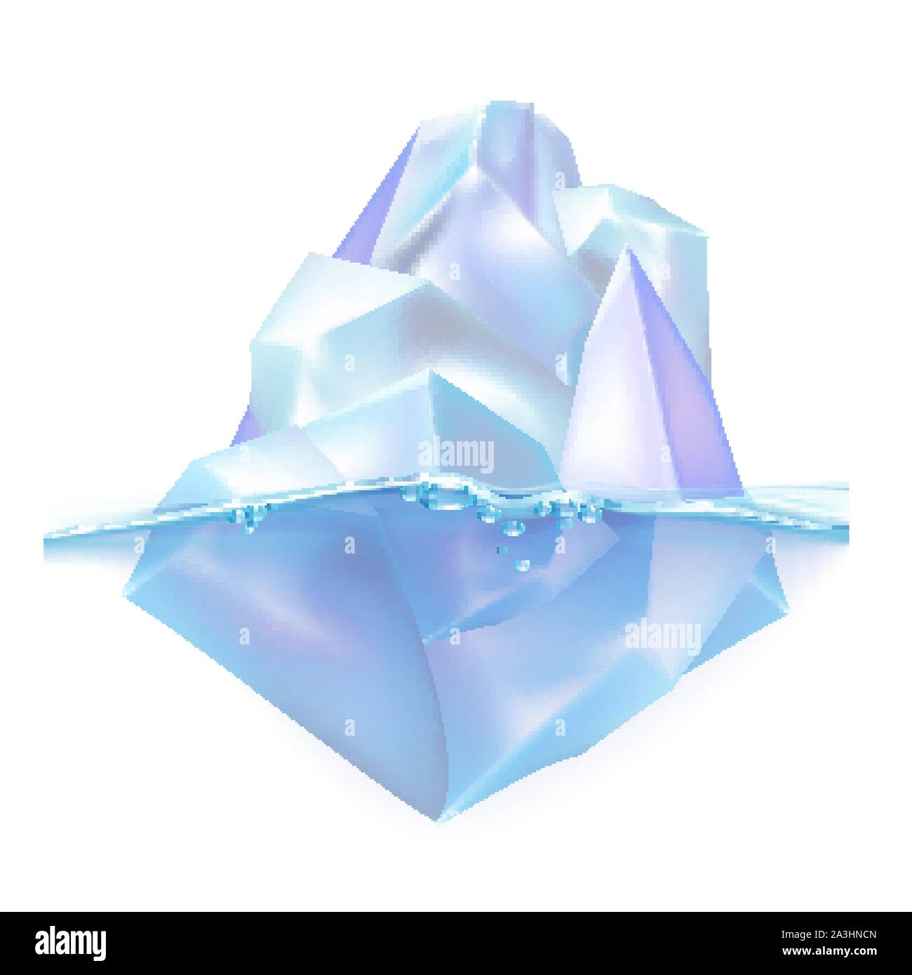 Frozen ocean surface Cut Out Stock Images & Pictures - Alamy