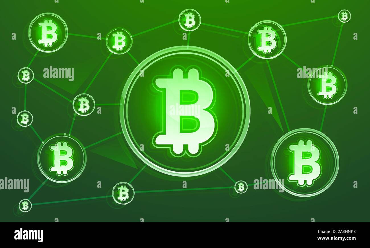 Bitcoins virtual money concept. Illustration of bitcoins vector concept ...
