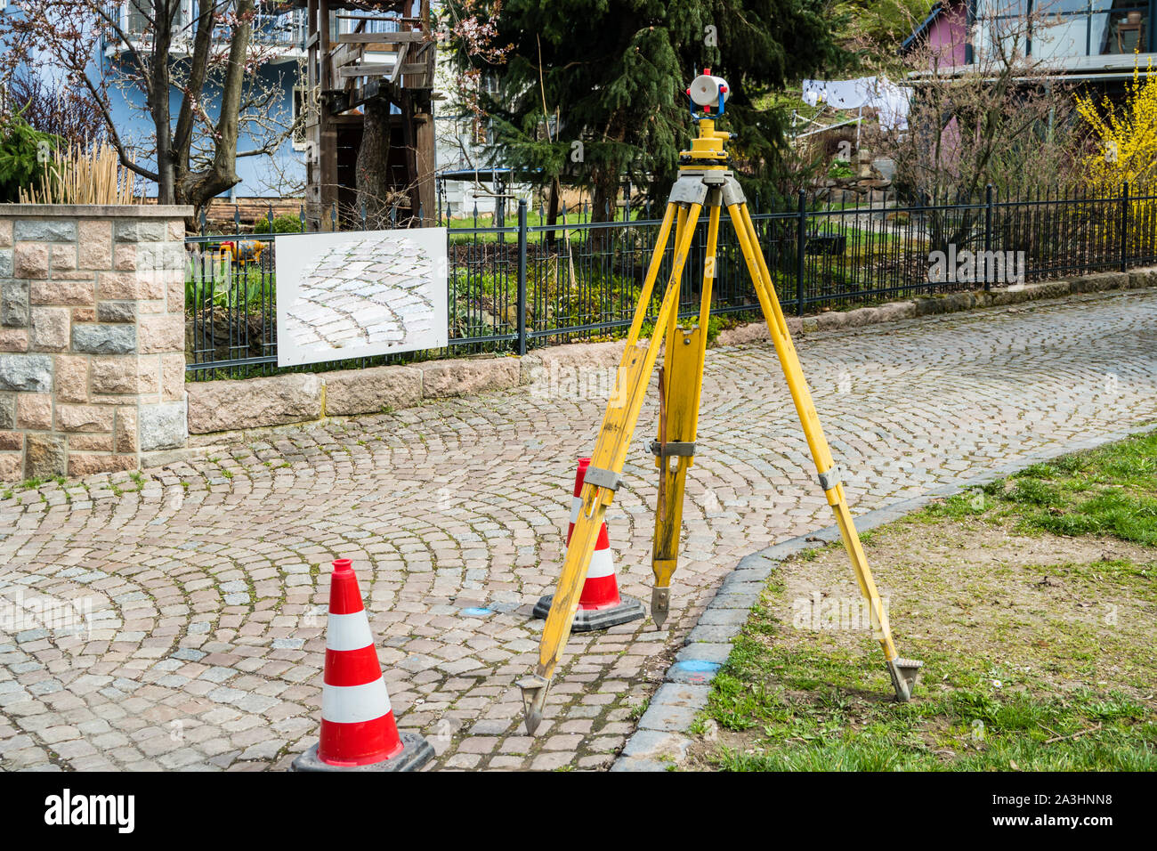 Background land surveying hi-res stock photography and images - Alamy