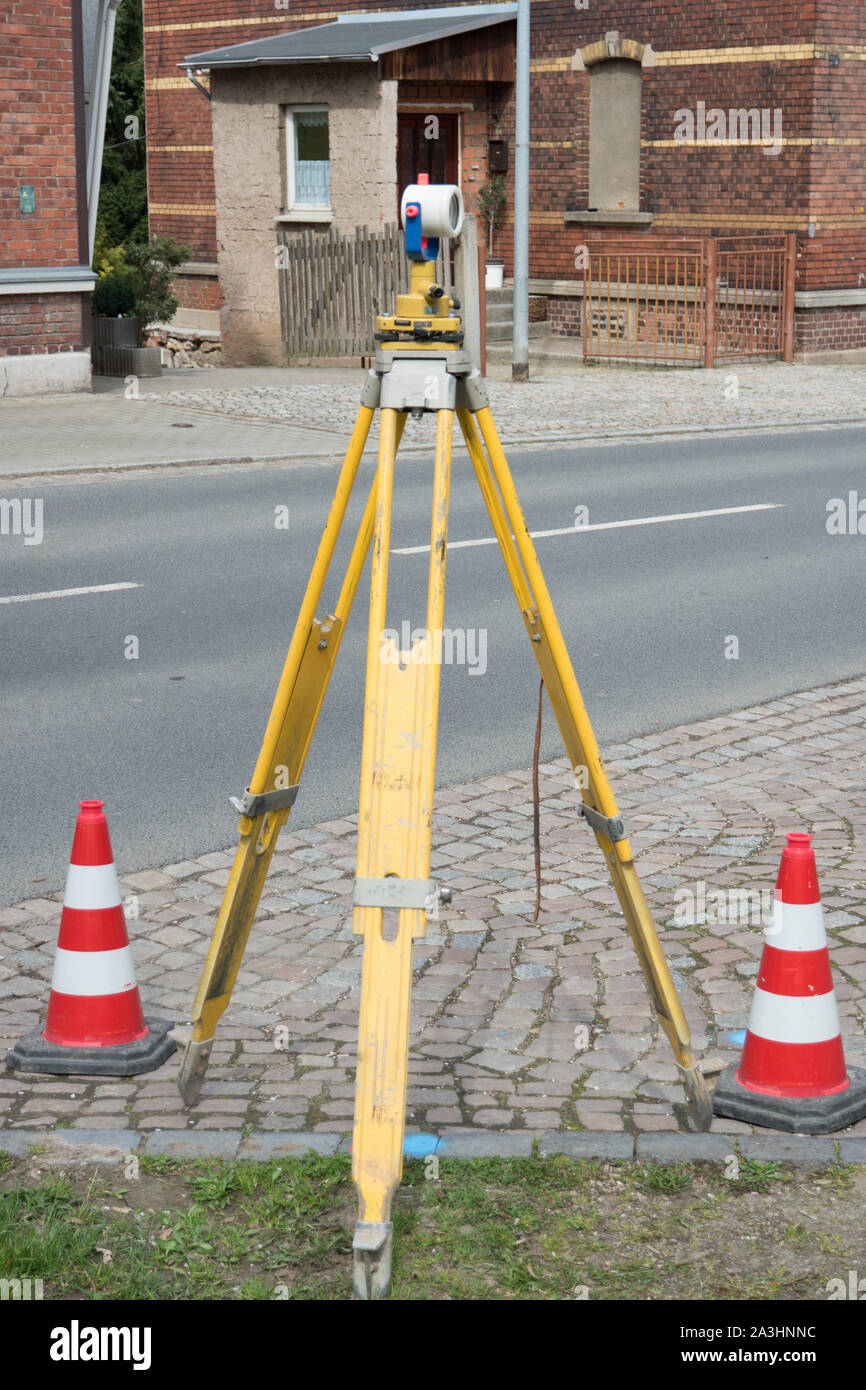 Background land surveying hi-res stock photography and images - Alamy